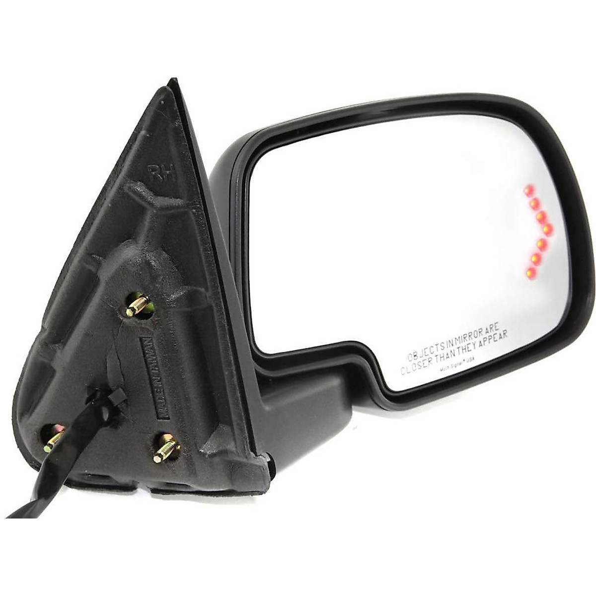 Kool-Vue Passenger Side Mirror Compatible with 2003-2006 Chevrolet Silverado 1500, Fits 2003-2006 Silverado 2500 HD, 2003-2006 Tahoe, Fits 2003-2006 GMC Sierra 1500