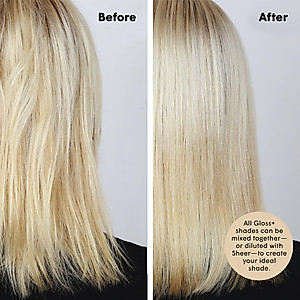 dpHUE Gloss+, Light Blonde - 6.5 oz (8-12 Applications) - Semi-Permanent Hair Color & Conditioner - Lasts Up to Eight Washes - Paraben, SLS & SLES Sulfate Free - Vegan, Leaping Bunny Certified