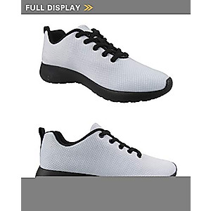 Upetstory Women's Trainers Trail Running Shoes Breathable Casual Shockproof Fashion Cute Dental Style Sports Lightweight Athletic Sneakers Outdoor Indoor Purple US 9