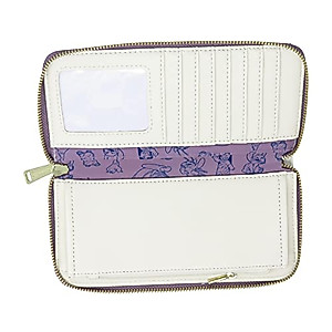 Loungefly Disney Lilo and Stitch Allover Print Zip Around Wallet