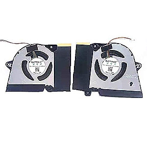 QUETTERLEE New Laptop CPU+GPU Cooling Fan for ASUS Rog Zephyrus G14 GA401I GA401IV GA401IU GA401IH GA401II GA401IH-BR7N2BL GA401IHR Series DFSCK22115181H FMBC DFSCK22105182H FMBB DC12V 1A Fan