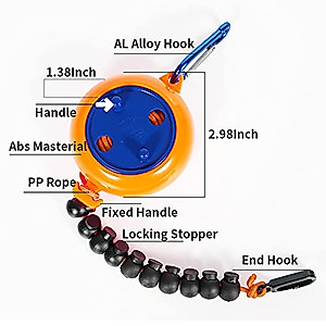 PLAY-KING Retractable Clothesline Portable for Hanging Camping Travel Outdoor