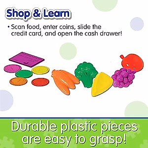 The Learning Journey: Electronic Learning - Shop and Learn Interactive Cash Register - 3 Play Modes Develops Early Math Skills Preschool kids Toys for Boys & Girls Ages 2 and Up - Award Winning Toy