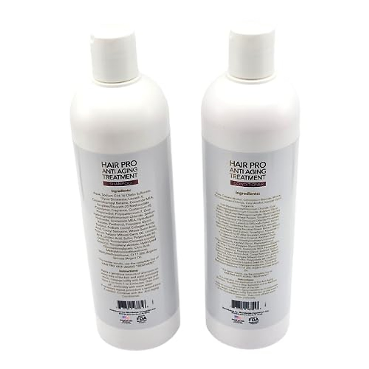 Eternal Hair Pro Anti Aging Treatment Shampoo and Conditioner Stem Cells Serum