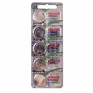 Maxell Cr2025 - 3V 5 Pack