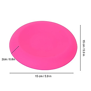 Yoga Knee Pad, Silicone Yoga Knee Cushion Fitness Pilates Jellies Non-Skid Yoga Gel Knee Pads Workout Balance Knee Cushion for Elbows Wrist