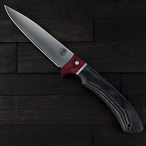 Prince of Scots 4.5 Inch Paring/Utility Knife | Extra-Large Handle | Premium Steel, Multipurpose Straight Edge, Spear Point
