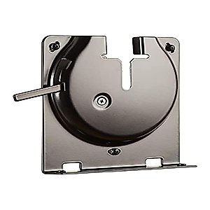 Sanus Wall Mount for Sonos Amp - Slim Black Design with Lockable Latch for Security - Low Profile Bracket Design Mounts in Any Orientation - Built-in Cable Management - WSSCAM1-B2