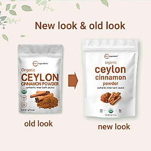 Organic Ceylon Cinnamon Powder, 2lbs | Premium Sri Lanka Cinnamon for Spice & Seasoning | Great for Baking, Cooking & Drinks | Additive Free, Non-GMO, Bulk Supply
