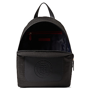 Tommy Hilfiger Millie II Medium Dome Backpack Black/Black Lurex One Size