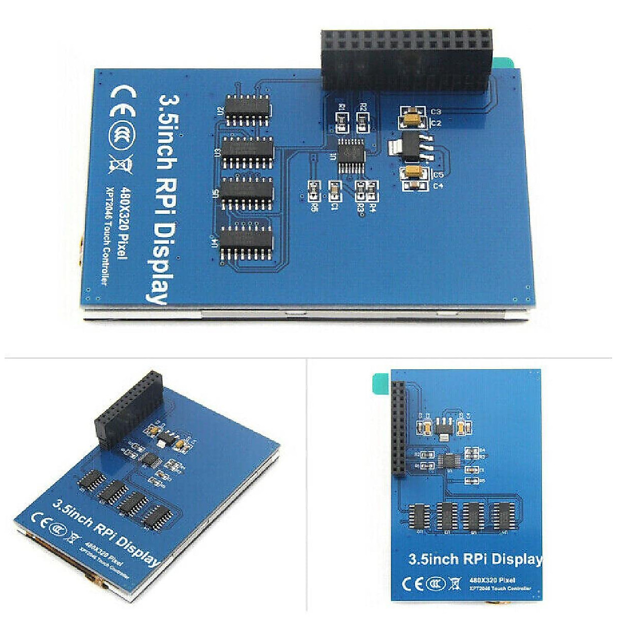 3.5" Monitor for Raspberry pi 2/3 Model B, LCD TFT 320*480 Touch Screen Kit Replacement