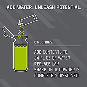 Gatorade Endurance Formula Powder With Electrolytes, Cherry, 1.72 Oz - Pack of 12