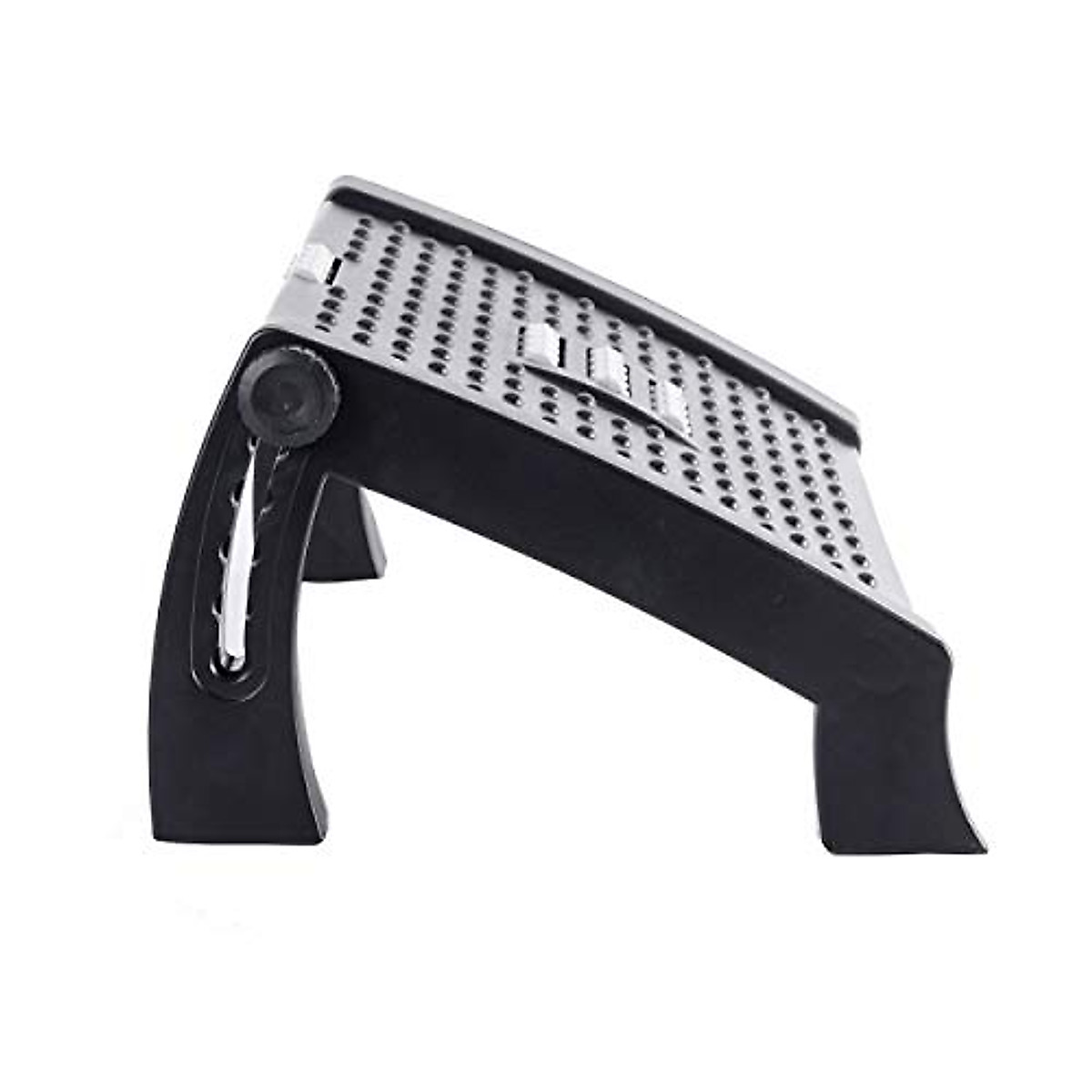 TiKeDa Foot Rest for Under Desk at Work Adjustable,Office Chair Foot Rest with Massage Surface and Roller,Pressure Relief for Comfort,6 Height Adjustable,Ergonomic Tilted Foot Stool for Home,Office