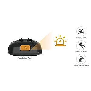 Yealink W59R Cordless Ruggedized DECT IP Phone, Base Station Not Included, 1.8-Inch Color Display, Power Adapter Included