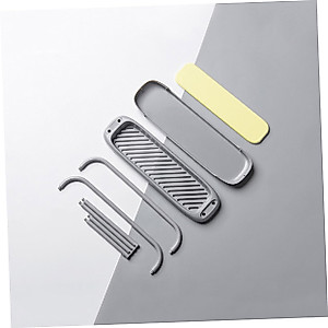 SHOWERORO Kitchen Gadget Countertop Organizer Towel Shelf Towels Rack Detachable Towel Rack Grey Towel Rack Towel Holder Countertop Towel Stand Towel Standing Rack Absorb Water Storage Rack