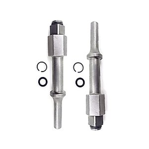 Pneumatic Bolt Breaker Shake'n Break Air Hammer Attachment Scaler 1/2 Inch Chisel for Removing Stubborn Fasteners Torx Bolts Nuts 2PK