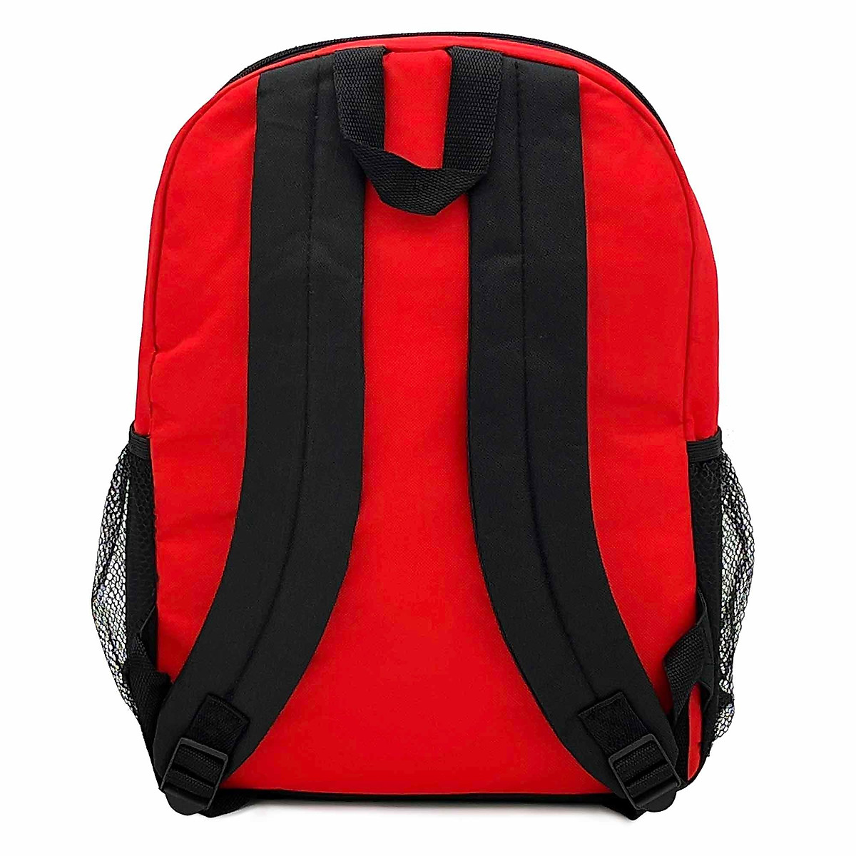 DIBSIES Personalized Spider Superhero Backpack, Lunch Bag, Carabiner Clip, and Character Keychain