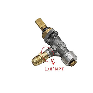 MENSI 1/8'' FNPT x 1/4'' Male Quick Connect Plug Propane Quick Disconnect Conversion Kit Adapter for Weber Q 100, 1000, 200, 2000, 1200, 2200, Traveller and Portable Gas Grill Camper