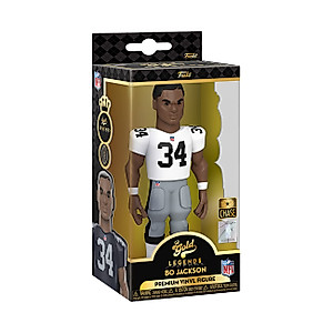 Funko Gold Vinyl: NFL Legends - Bo Jackson, Las Vegas Raiders, 5 Inch Premium Vinyl Figure with Chase (Styles May Vary)