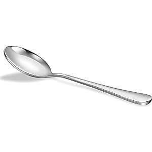 Hiware 48-piece Forks and Spoons Set, Stainless Steel Silverware Flatware Set for Home, Kitchen or Restaurant - Mirror Polished, Dishwasher Safe