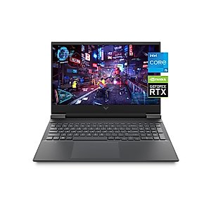 HP Victus 16 Gaming Laptop, NVIDIA GeForce RTX 3050, 11th Gen Intel Core i5-11260H, 8 GB RAM, 512 GB SSD, 16.1” Full HD IPS Display, Windows 10 Home, Backlit Keyboard, Fast Charge (16-d0020nr, 2021)