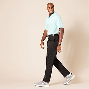 Amazon Essentials Men's Slim-Fit Stretch Golf Pant, Black, 34W x 32L
