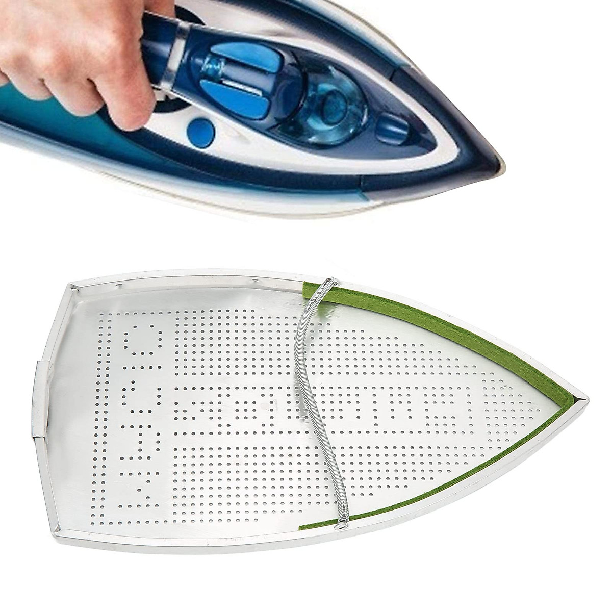 Iron Cover, Iron Shoe Cover for Ironing Shoe Cover Iron Plate Cover Protector Ironshoe for Home Use and Tailor Shop