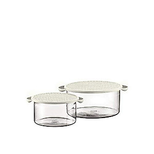 Bodum Hot Pot Bowl with Lid, 85 oz, White