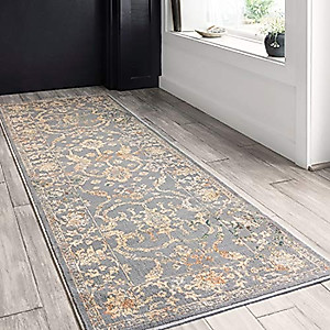 Loloi II Isadora Collection ISA-05 Silver/Silver, Transitional 8'-0" x 10'-0" Area Rug