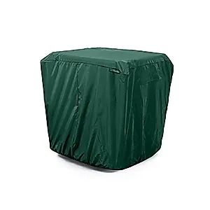 Covermates Air Conditioner Cover - Light Weight Material, Weather Resistant, Elastic Hem, AC & Equipment-Green