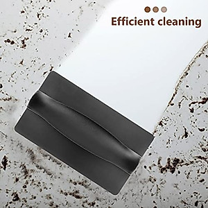 Happyyami Food Scraper Tool 1 Set Barbecue Rack Cleaning Brush BBQ Grate Cleaner Sponge Heavy Duty Griddle Scouring Pad Grill Rack Oil Remover for Home Kitchen Food Scraper