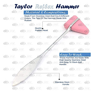 DDP Taylor Percussion Hammer, HOT Pink