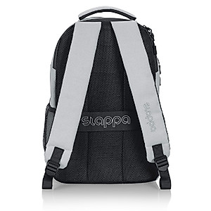 Slappa Alpha Series Gaming Laptop Backpack - Fits up to 15" Laptops; Silver (SL-ALPHA-LAPTOP-BP-WHT)