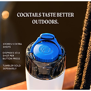 Flaskap Madic 6oz/9oz Drinking System: Compatible with Most 20oz Tumblers, Tumbler Accessories, Leak Proof Lid, Tumbler Attachment