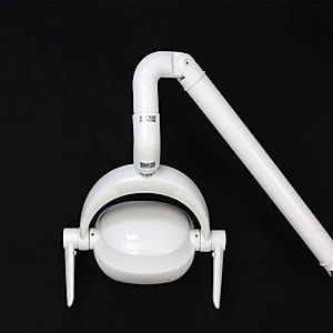 15W Induction Light Dental LED lamp AC/DC 12-24V Dental Oral Lamp for Dental Chair Unit, Pet Surgery Lamp（22mm Connector）