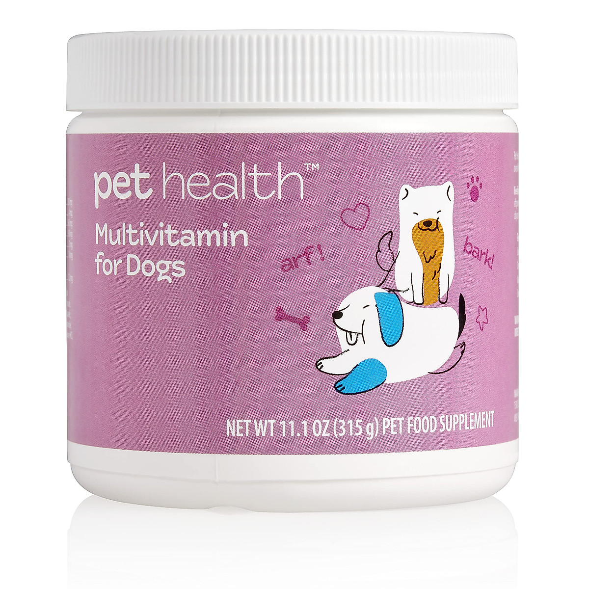 Pet Health Multivitamin Formula for Dogs, Promotes Healthy Skin & Coat, Healthy Growth, Strong Bones & Teeth, Supports Immune System, Market America (90 Servings)