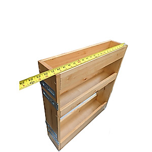 Pull Out Kitchen Cabinet Storage Spice Rack Organizer, Pull Out Spice Rack Organizer for Cabinet, Pull Out Cabinet Organizer, Spice Cabinet, Pull-out Home Organizer, Slim Storage Cabinet (5'' Width)