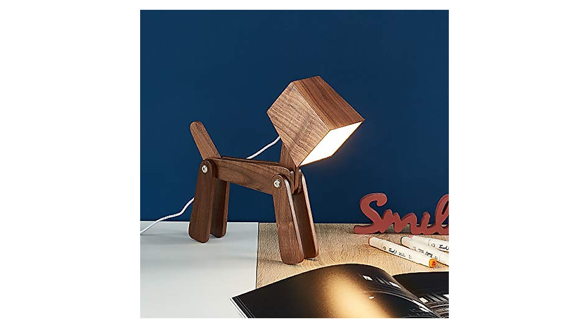 HROOME Unique Dog Table Lamp - Dimmable & Touch Sensor