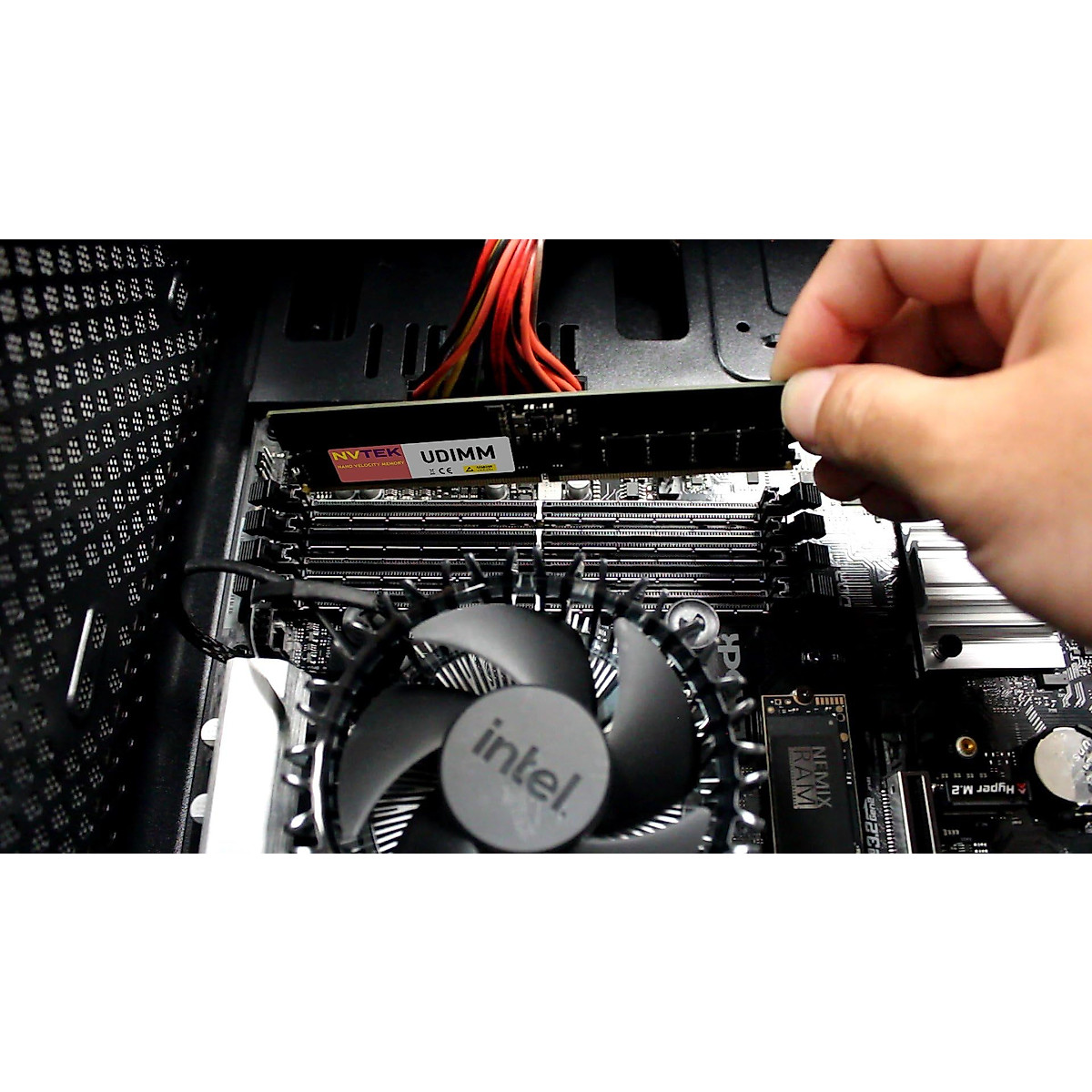 NVTEK 8GB (1X8GB) DDR4 2666MHZ PC4-21300 UDIMM 1Rx8 1.2V CL19 288-PIN Non-ECC Unbuffered Desktop PC Computer Memory