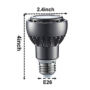 YU MEIL LED Spa Light Bulb 15W 1500LM Daylight White 6000K led Pool Light Bulb Replaces up to 100-300W Traditionnal Spa Light Bulb(120V /E26) Bulb*1