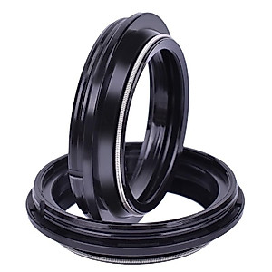 43x55x11 Front Fork Damper Oil Seal 43 55 Dust Cover For B-MW K1300GT Premium K1300 K 1300 GT Exclusive Edition ABS K1300S 1300 S (Color : 4pcs seal 4pc cover)