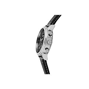 I By Invicta Men's 90242-001 Chronograph Black Dial Black Leather Dress Watch