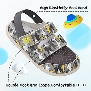 Spesoul Girls Boys Toddlers Water Sandals Kids Barefoot Quick Dry Beach Swim Sandals Slide Slippers Clogs Aqua Water Shoes Summer Sneakers for Pool Water Sports Outdoor Walking 6-6.5 Toddler