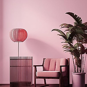 Abyssaly Pink Wallpaper 15.7" X 118" Pink Peel and Stick Wallpaper Self-Adhesive Removable Contact Paper for Cabinets Girls Bedroom Furniture Home Decor