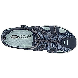 Dr. Scholl's Shoes Women's Andrews Fisherman Sandal, Navy Nubuck/Fabric, 7 M US