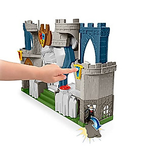 Fisher-Price Imaginext The Lion's Kingdom Castle Medieval-Themed Playset with Figures for Preschool Kids Ages 3 to 8 Years