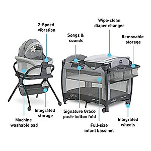 Graco® Pack ‘n Play® Day2Dream™ Bassinet Deluxe Playard
