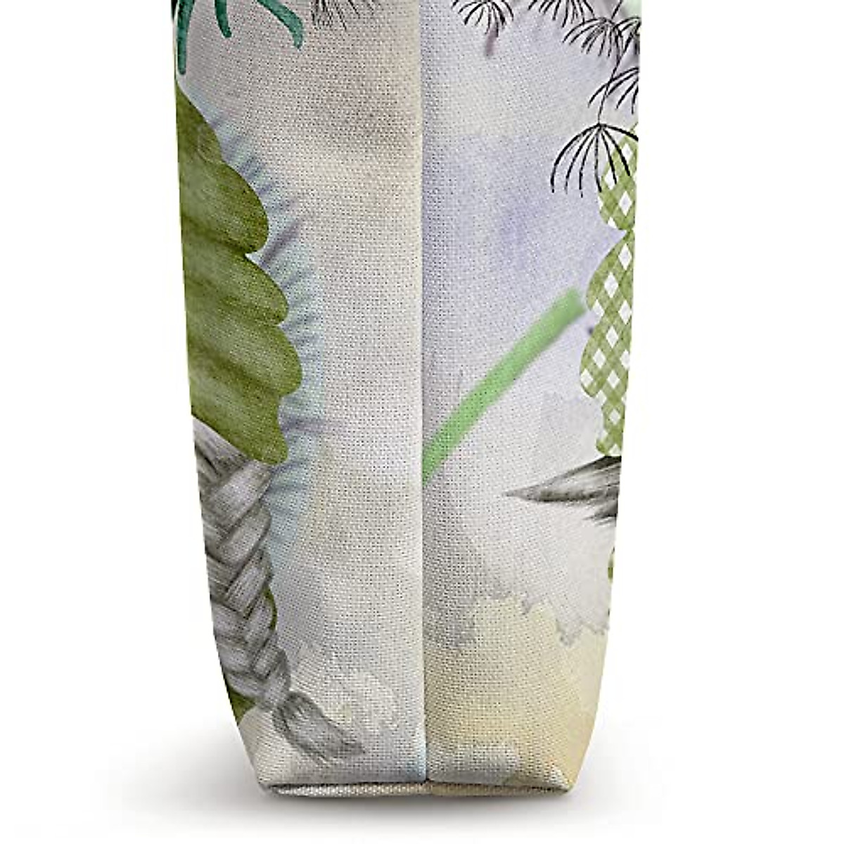 Dandelion Flower Pattern For Women With Funny Garden Gnomes Tote Bag