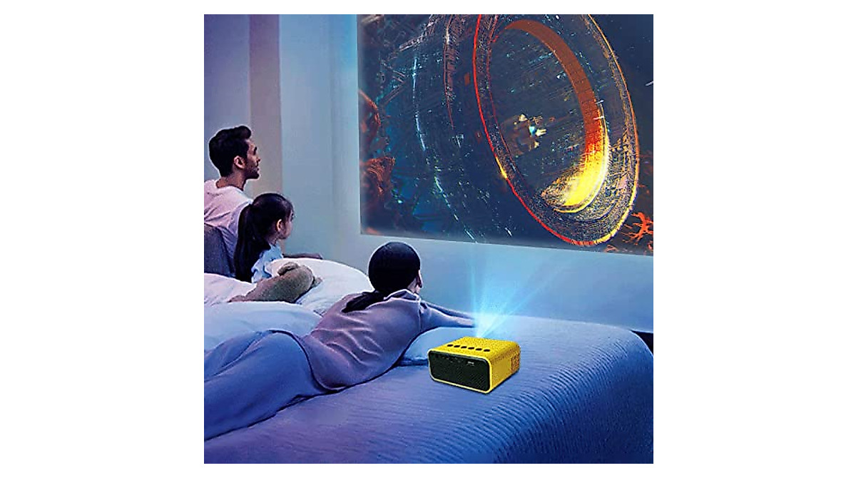 Mini Projector by OLOPE – Portable Kids & Outdoor Cinema