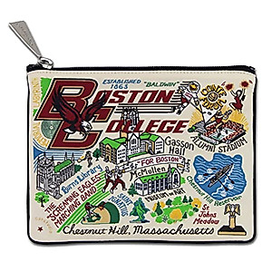 Catstudio Boston College Collegiate Zipper Pouch Purse | Holds Your Phone, Coins, Pencils, Makeup, Dog Treats, & Tech Tools